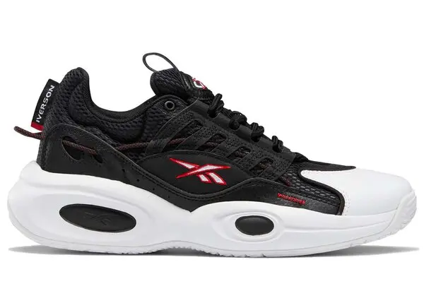 REEBOK Solution Mid Sneakers - Core Black/footwear White/vector Red