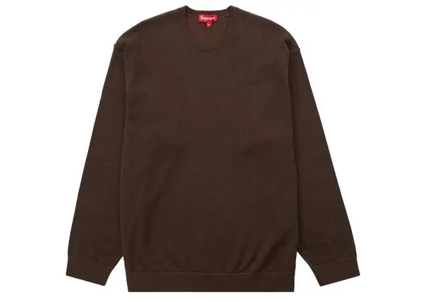 Supreme Metallic Long Sleeve Top - Brown