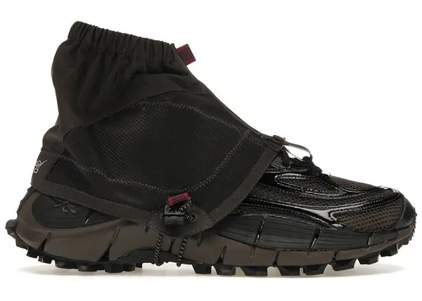 REEBOK Zig Kinetica 2.5 A$ap Nast Sneakers - Dark Brown/core Black/classic Burgundy