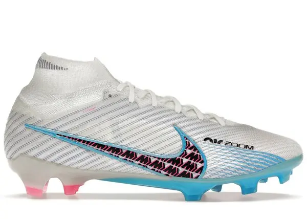 Nike Zoom Superfly Elite Fg - White/pink Blast/indigo Haze