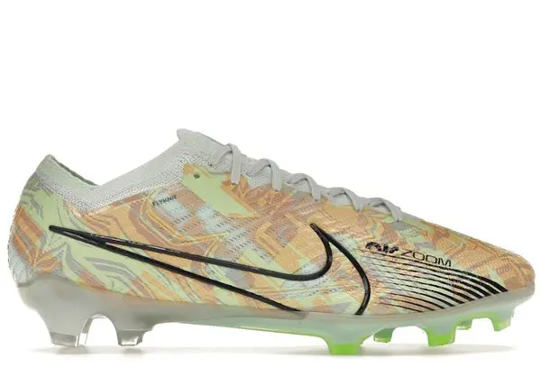 Nike Zoom Vapor 15 Elite Fg - Barely Green/blackened Blue/total Orange