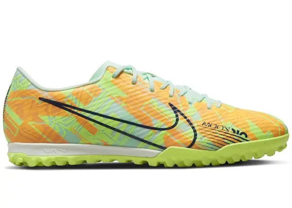 Nike Zoom Vapor 15 Academy Tf - Mint Foam/total Orange/blackened Blue