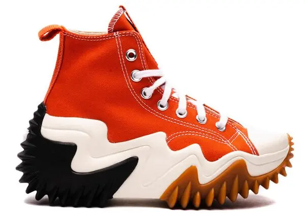 CONVERSE Run Star Motion Platform High Top Sneakers - Mantra Orange/black/egret