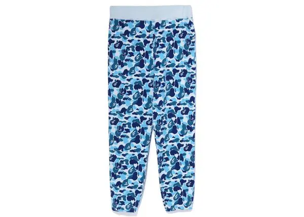 BAPE Abc Camo Sweatpants - Blue