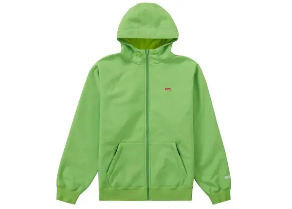 Supreme Windstopper Zip Up Hooded Sweatshirt - Bright Green