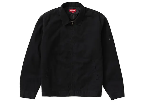 Supreme Embroidered Jacket - Black