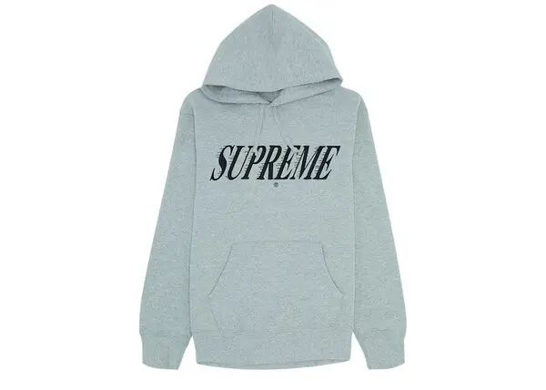 Supreme Crossover Hooded Sweatshirt - Heather Grey