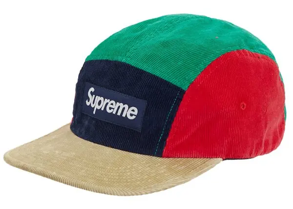 Supreme Corduroy Camp Cap