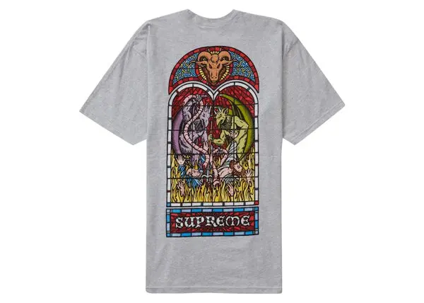 Supreme Worship Tee Shirt - Ash Grey