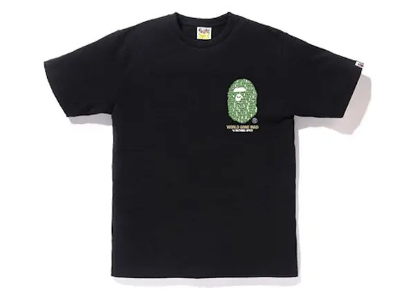 BAPE City Tokyo Kanji Tee Shirt - Black