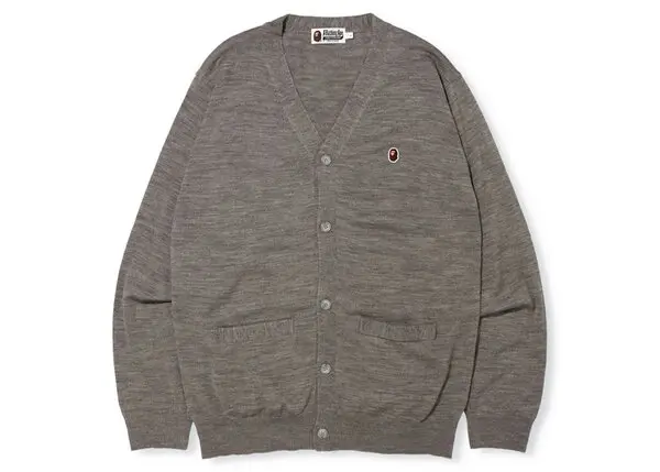 BAPE Ape Head Knit Cardigan