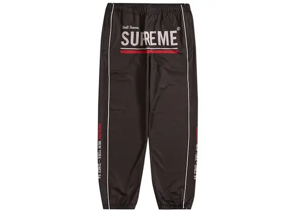 Supreme World Famous Jacquard Track Pant - Black