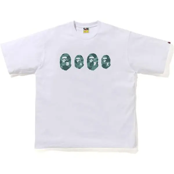 BAPE Camo Ape Head Relaxed Tee Shirt