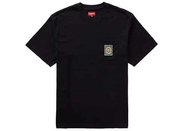 Supreme Crest Label Pocket Tee Shirt