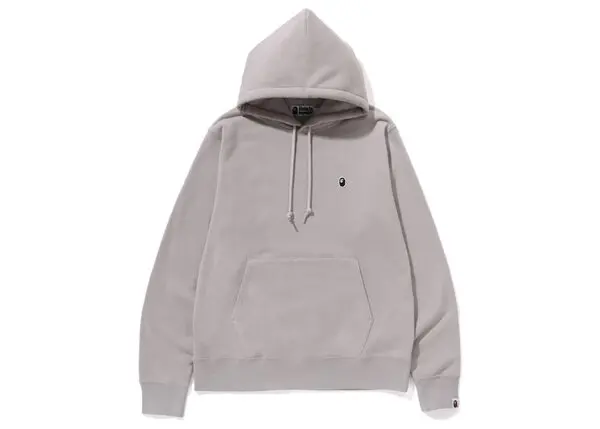 BAPE Ape Head Pullover Hoodie - Gray