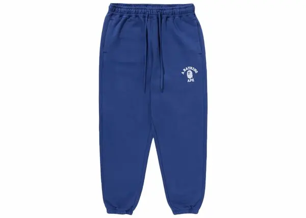 BAPE College One Point Overdye Pants - Blue