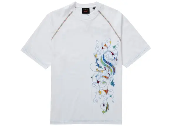 Supreme Coogi Raglan Short Sleeve Top - White