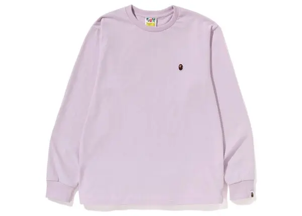 BAPE Ape Head One Point Long Sleeve Tee Shirt