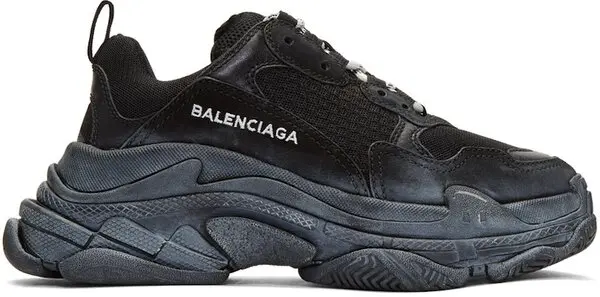 Balenciaga Triple S Sneakers - Black