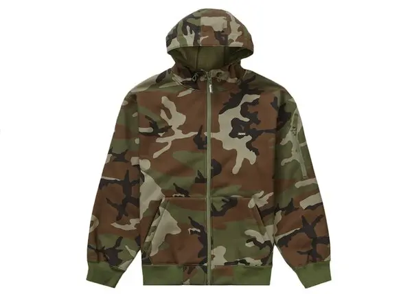 Supreme Windstopper Zip Up Hooded Sweatshirt