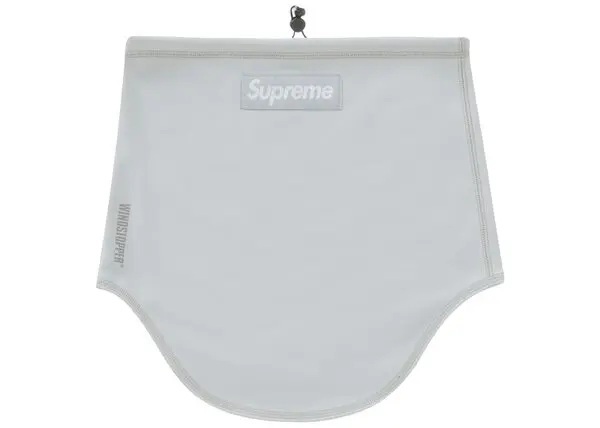 Supreme Windstopper Neck Gaiter - Light Grey