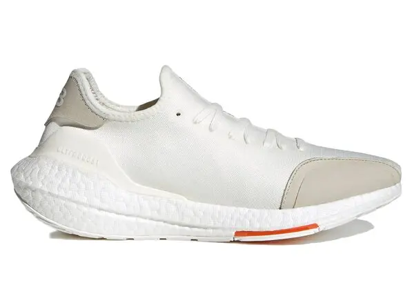 Adidas Ultra Boost 21 Sneakers - Core White/bliss/bold Orange