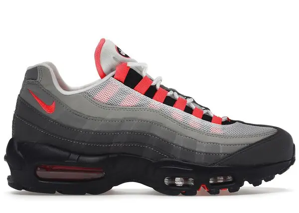 Nike Air Max 95 Og Sneakers - White/solar Red/neutral Grey