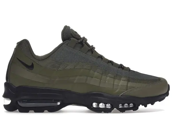 Nike Air Max 95 Ultra Sneakers - Olive/khaki/black