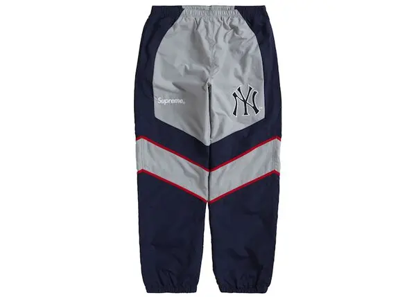 Supreme X New York Yankees Track Pant - Navy Blue