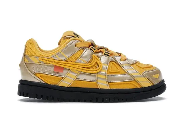 Nike Air Rubber Dunk Off White University Gold Td - University Gold/black
