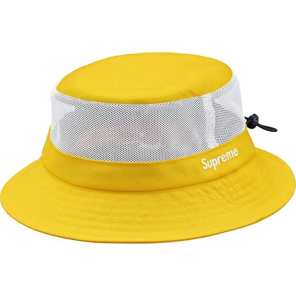 Supreme Cordura Mesh Crusher Hat - Yellow