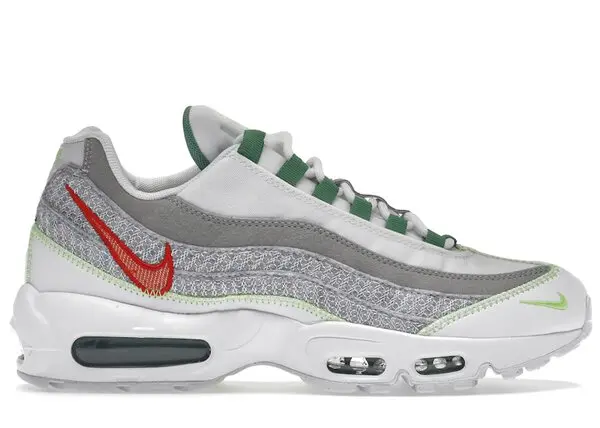 Nike Air Max 95 Recycledin Sneakers - White/classic Green