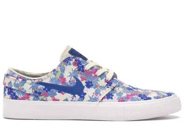 Nike Canvas Lace Up Sneakers - Fossil/fire Pink