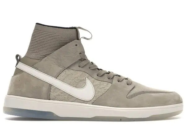 Nike Sb Zoom Dunk High Elite - Khaki/light Bone/black
