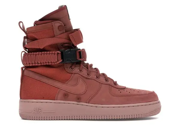 Nike Sf Af1 High-top Sneakers - Dusty Peach