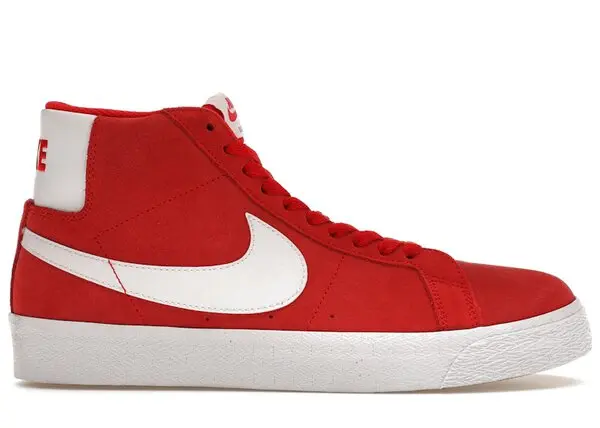 Nike Sb Zoom Blazer Midin Sneakers - University Red/white
