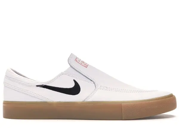 Nike Zoom Stefan Janoski Slip-on Sneakers - White/black