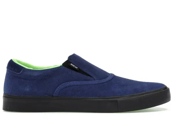 Nike Zoom Verona Slip-on Sneakers - Blue Void/black Blue/void Electric