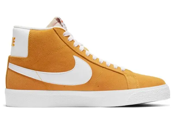 Nike Zoom Blazer Mid Sneakers - University Gold/black