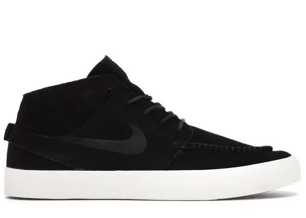 Nike Zoom Stefan Janoski Mid Sneakers - Black/pale Ivory