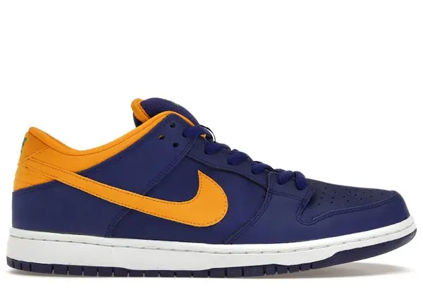 Nike Dunk Low - Deep Royal Blue/pine Gren/midas Gold