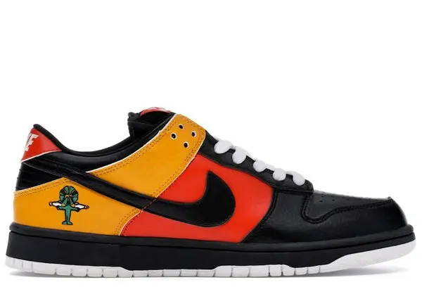 Nike Sb Dunk Low Sneakers - Orange Flash/black