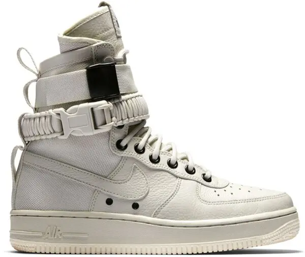 Nike Sf Air Force 1 High-top Sneakers - Light Bone/sail
