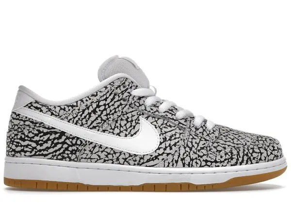 Nike Dunk Low Road Sneakers - Dark Grey/white/gum