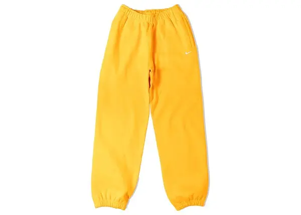 Nike Nrg Solo Swoosh Fleece Pants - Orange