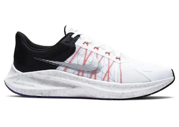 Nike Winflo Sneakers - White/black/flash Crimson