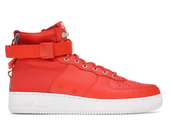 Nike Sf Air Force 1 Mid Sneakers - Team Orange