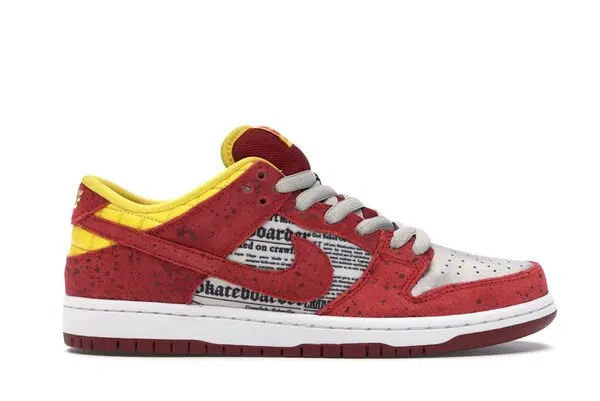 Nike Dunk Low Rukus Crawfish - Action Red/metallic Silver