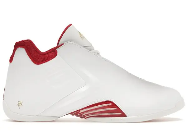 Adidas Tmac 3 Restomod Sneakers - Footwear White/better Scarelet Red/matte Gold