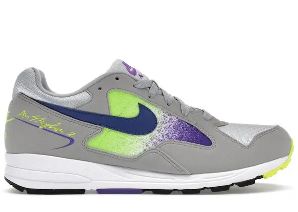 Nike Air Skylon 2 Sneakers - Wolf Grey/ Volt/hyper Grape